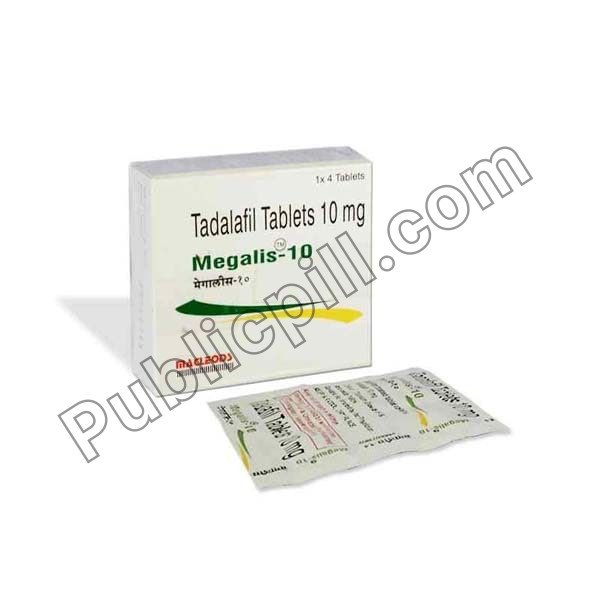 Buy Megalis 10 Mg (Tadalafil) - Publicpill | #1 Trusted, Convenient ...
