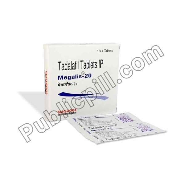 Buy Megalis 20 Mg (Tadalafil) - Publicpill | #1 Trusted, Convenient ...