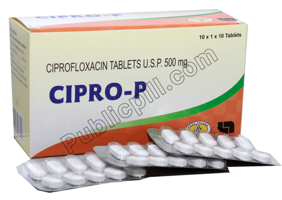 Cipro 500 - Ciprofloxacin 500 mg - Publicpill | #1 Trusted, Convenient ...