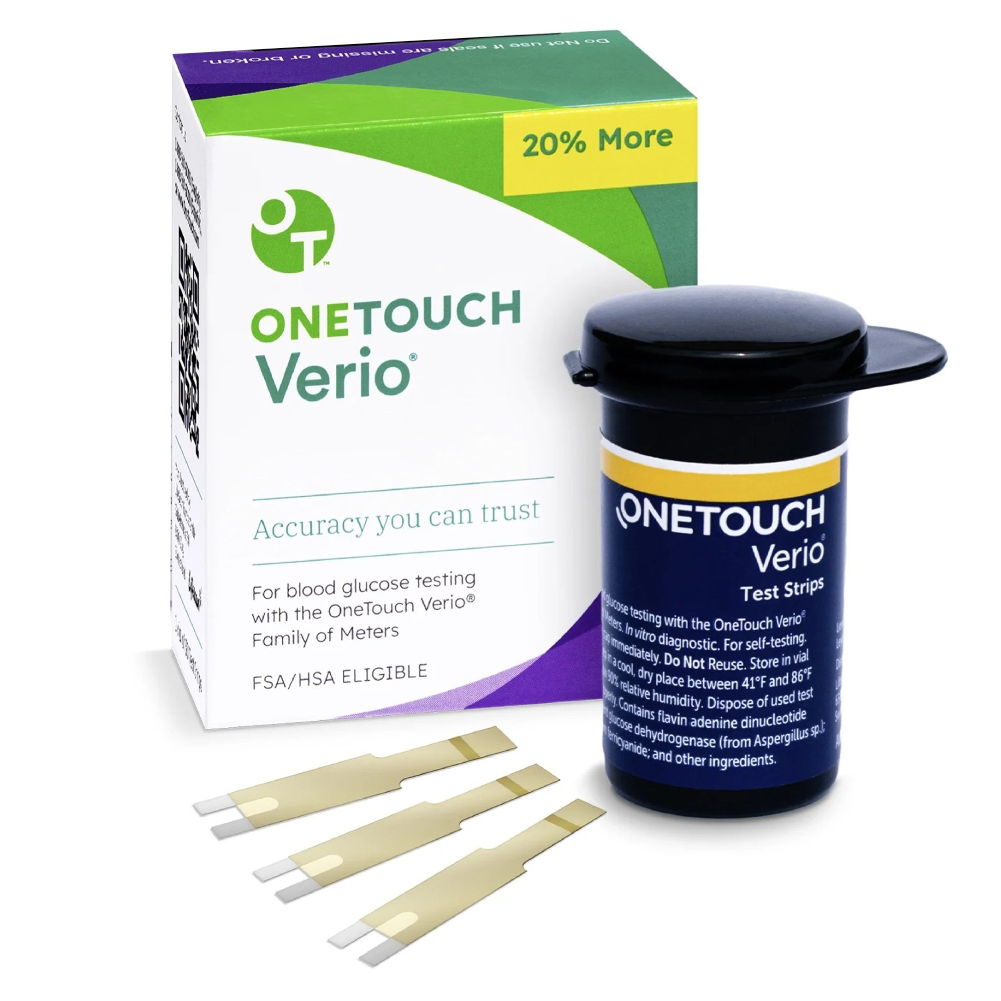 OneTouch Verio Test 50 Strip for Seamless Blood Sugar Control